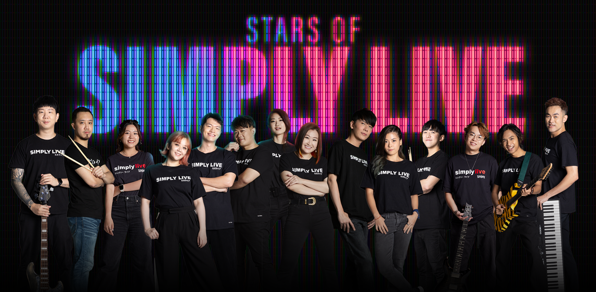 Live Performers - Simply Live by Tin Box